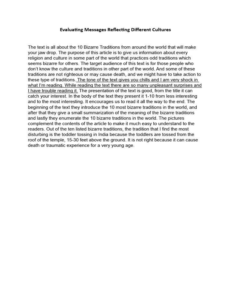 Evaluating Message PDF