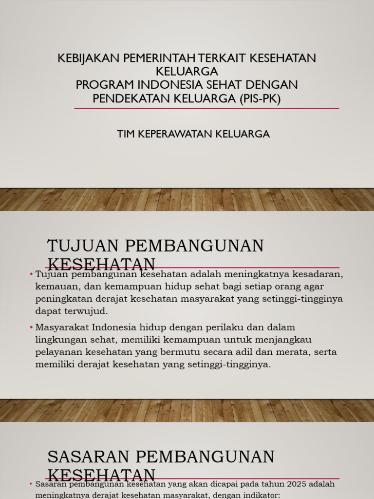 Gabungan PPT Blok Kep. Keluarga | PDF | Kesehatan Holistik | Sains & Matematika