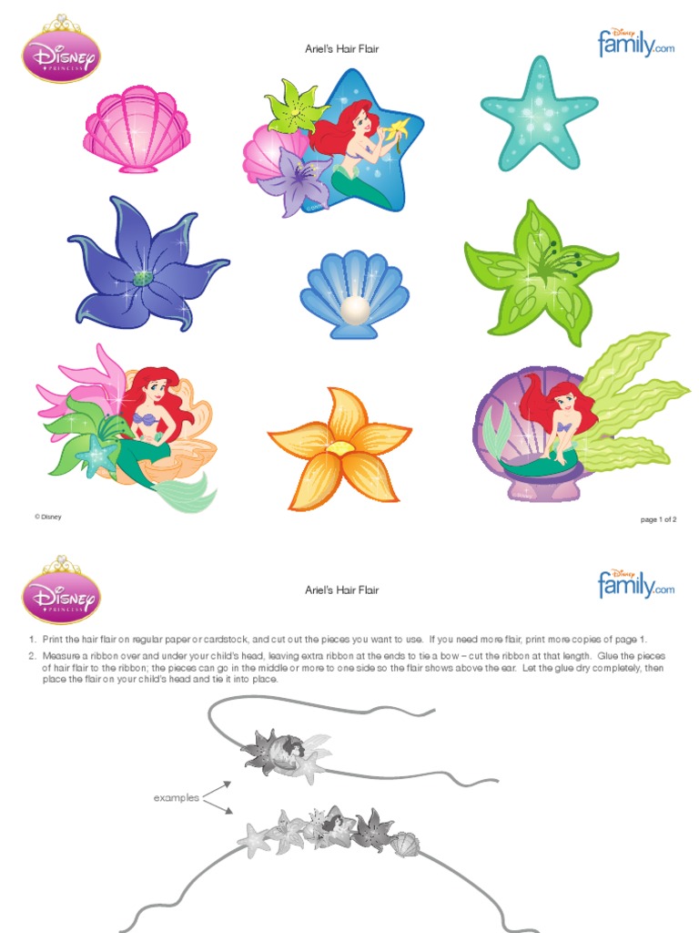 Ariel Enfeites para Cabelo | PDF