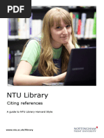 The_IIE_Harvard_Anglia_Style_Reference_Guide_2025 | PDF | Books | Websites