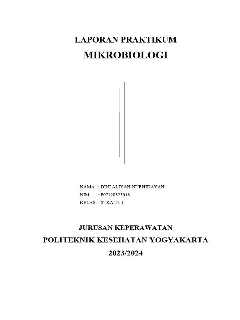 Dini Aliyah N - Laprak 6 Mikrobiologi | PDF