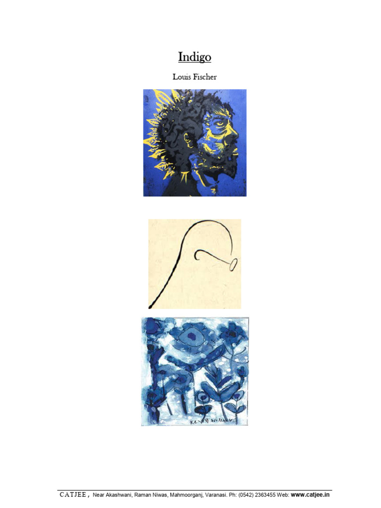 Indigo (Study Materials) | PDF | Mahatma Gandhi