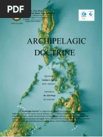 Archipelagic Doctrine | PDF | Territorial Waters | Philippines