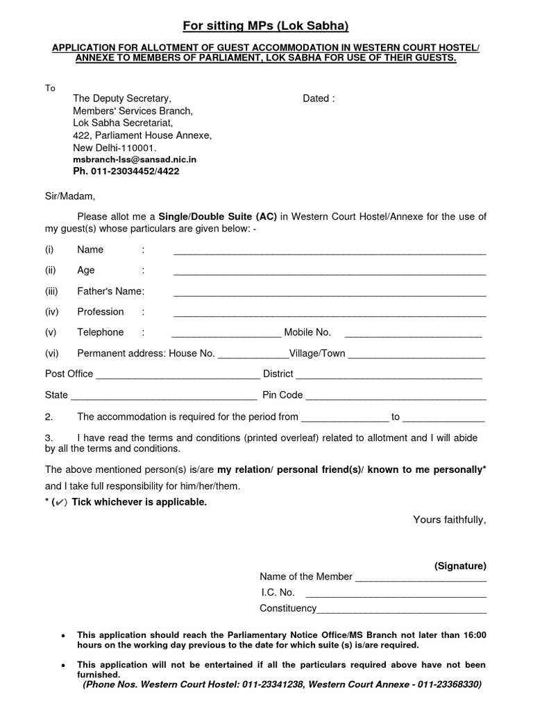 Loksabha Accomodation | PDF | Government | Justice