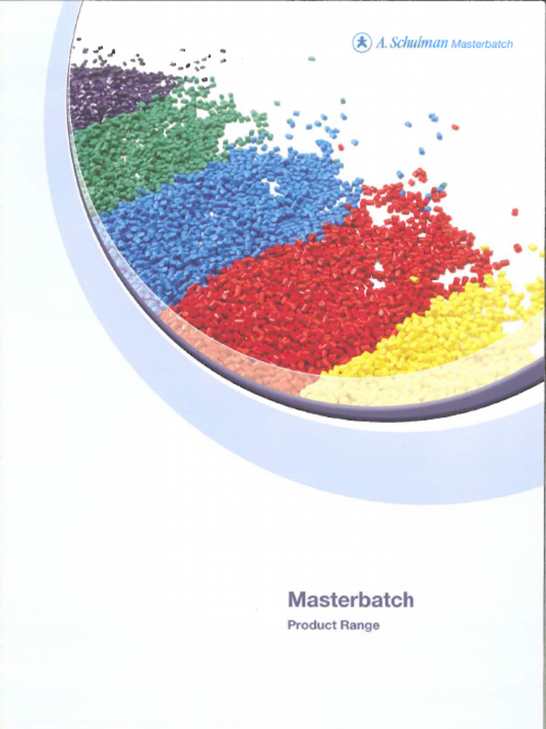 Masterbatches Product Range | PDF