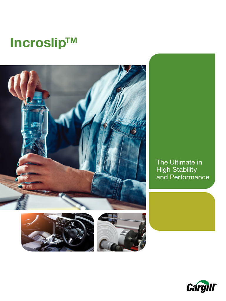Cargill - IncroSlip - Brochure - v0 - 2022 | PDF | Shelf Life | Plastic