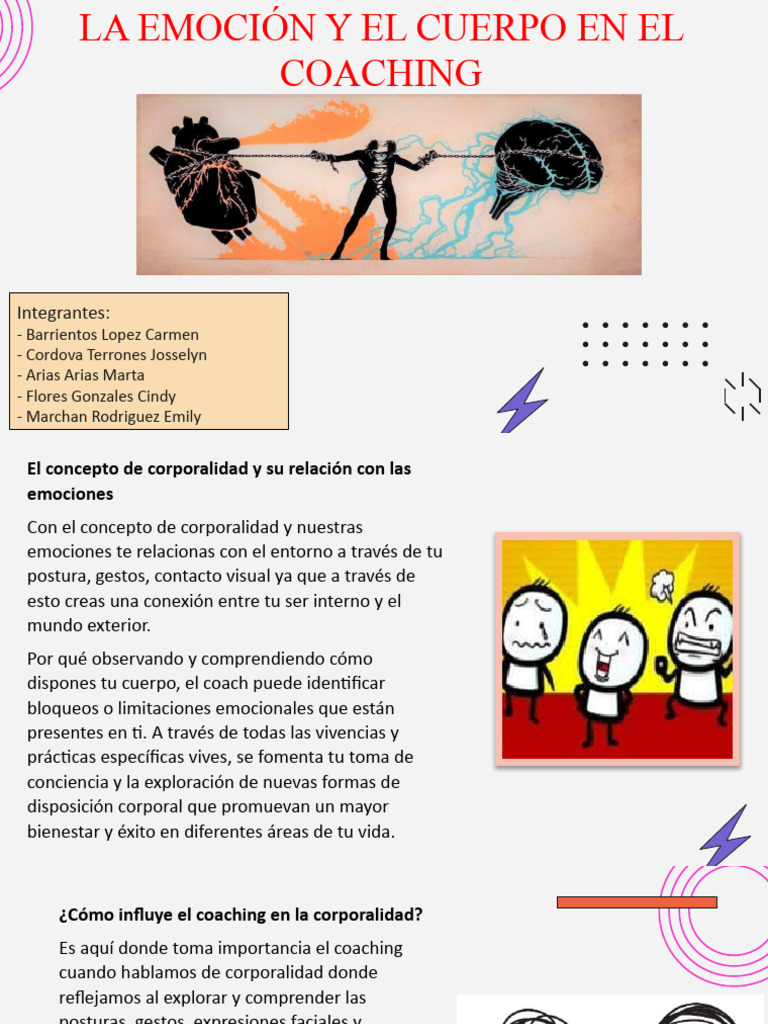 Emocion y Cuerpo en El Coaching | PDF | Las emociones | Empatía