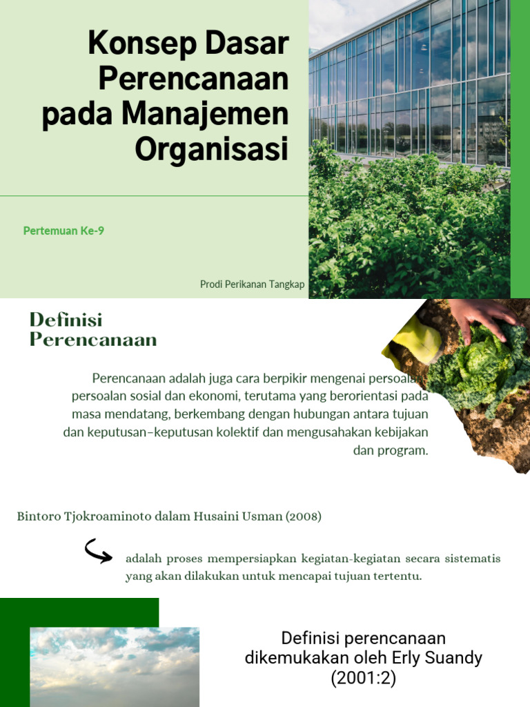 Dasar Perencanaan Manajemen Organisasi | PDF | Karier & Perkembangan | Bisnis