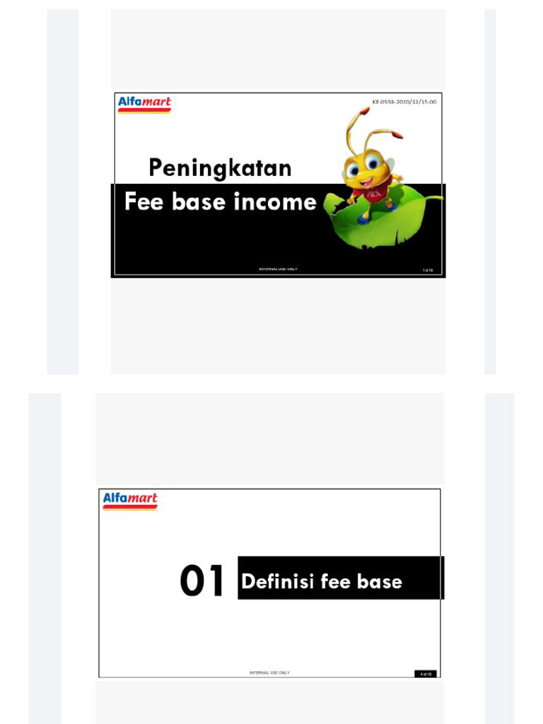 Peningkatan Fee Base | PDF