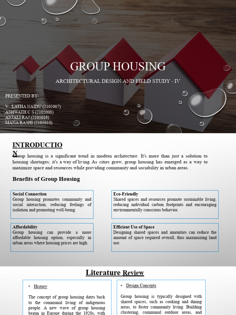 Group Housing Final | PDF | Apartment | Concrete