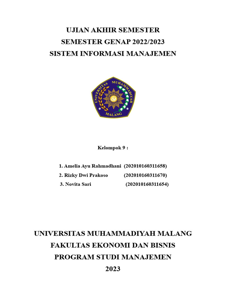 UAS SIM 6L Kelompok 9 New | PDF