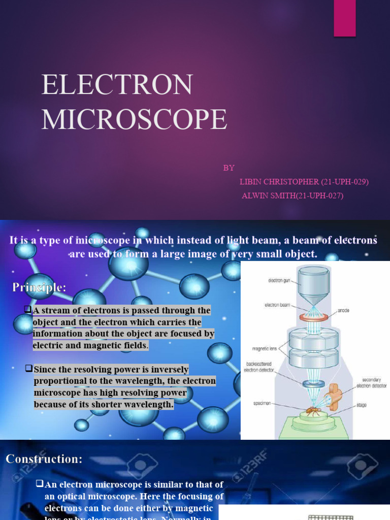 Electron Microscope | PDF | Microscope | Electron Electron Microscope | PDF | Microscope | Electron