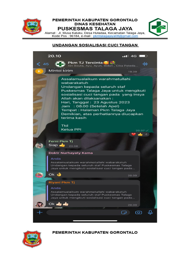 5.5.4.a Bukti Liplet | PDF | Kesehatan Holistik | Pengembangan Diri