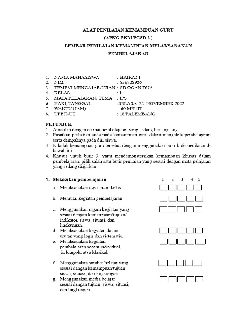 Apkg PKM PGSD 2 Lengkap | PDF