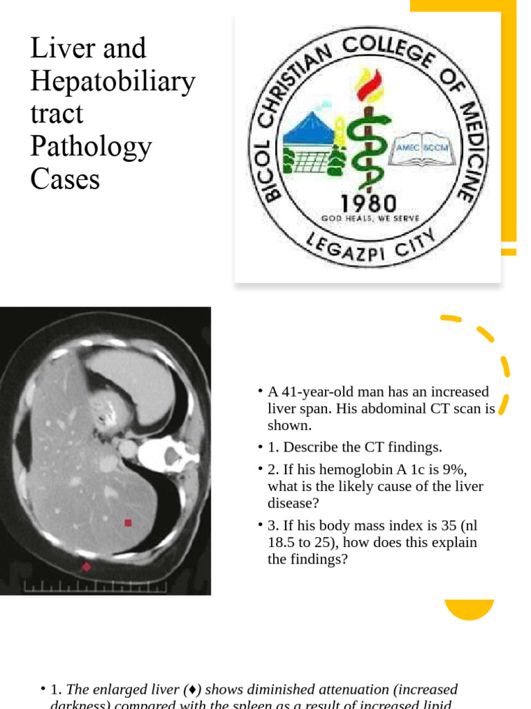 Liver Pathology Case Studies and Analysis | PDF | Hepatitis | Cirrhosis