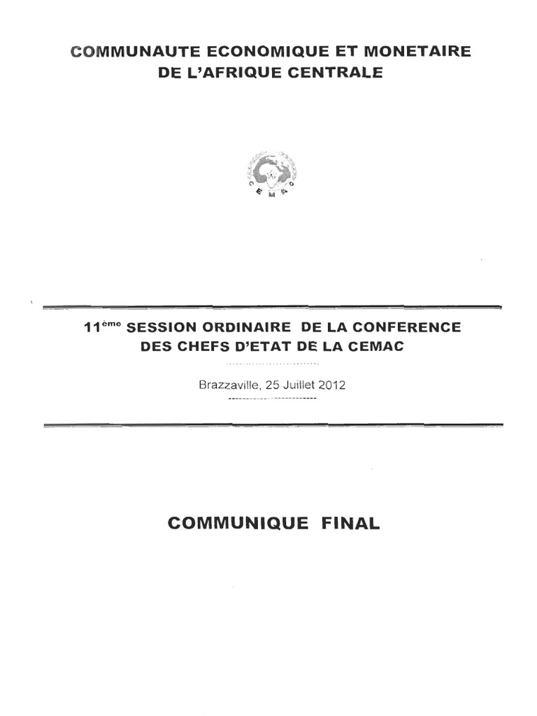 So Cce Cemac 11 | PDF