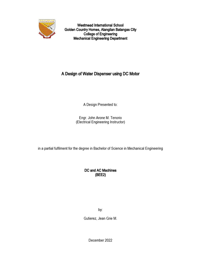 BEE.PROJECT.WORK | PDF | Water | Materials