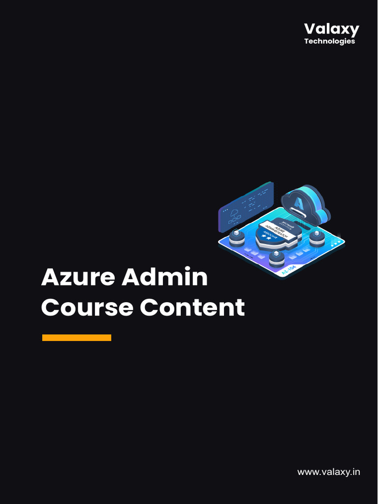 Azure Admin course content (1) | PDF | Microsoft Azure | Load Balancing ...