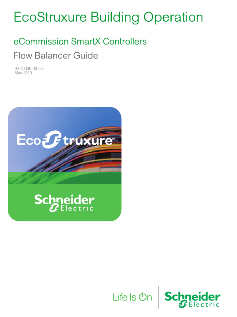 eCommission SmartX Controllers Flow Balancer Guide | PDF | Ip Address | Computer Network
