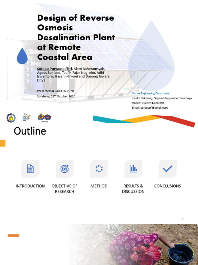 ISOCEEN 1 - Design of Reverse Osmosis Desalination Plant at Remote ...