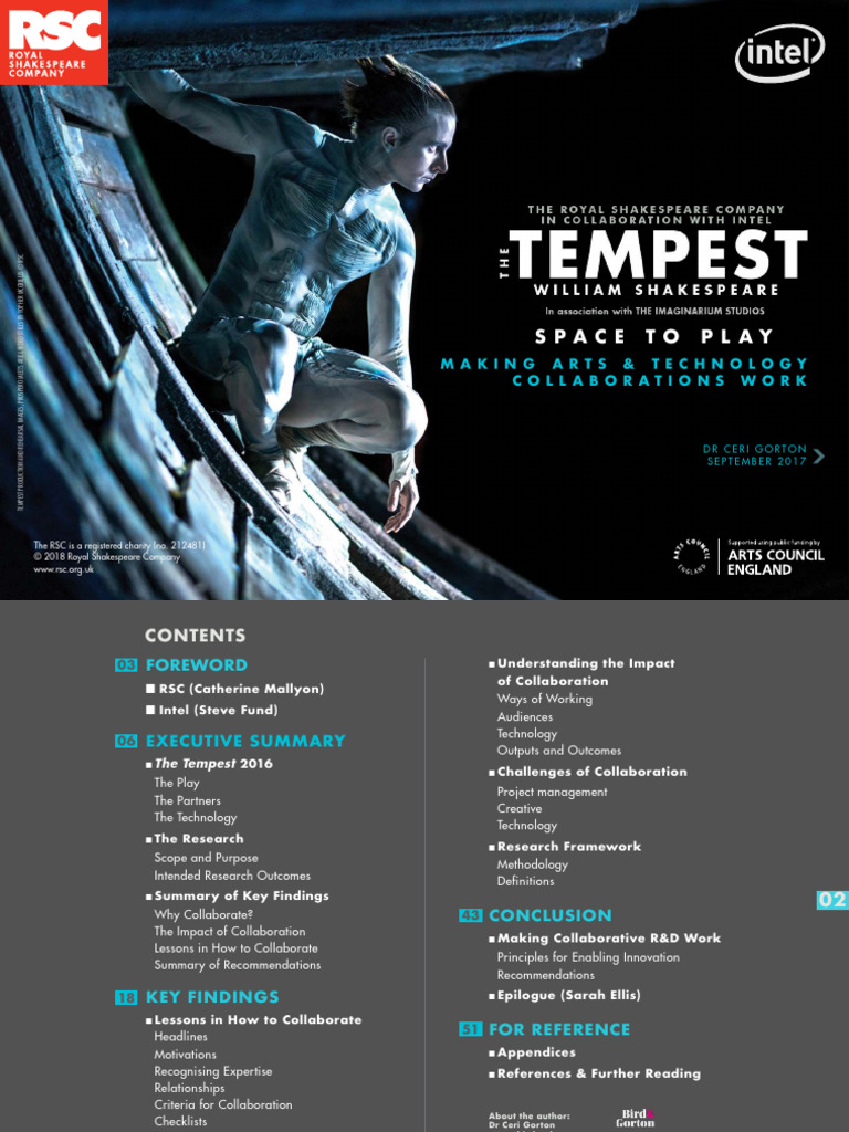 RSC's Innovative Tempest 2016 Production | PDF | The Tempest ...