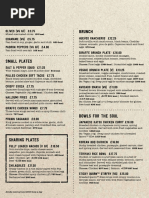 PGL UK Menu English | PDF | Pasta | Curry