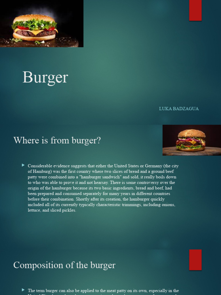 Burger | PDF
