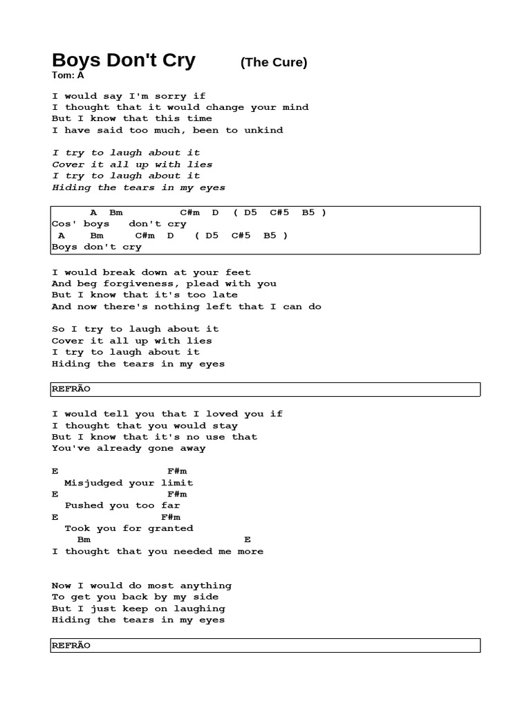 Boys Dont Cry Pdf