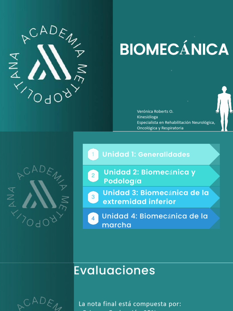 Biomecánica Clase 1 | PDF | Palanca | Biomecánica