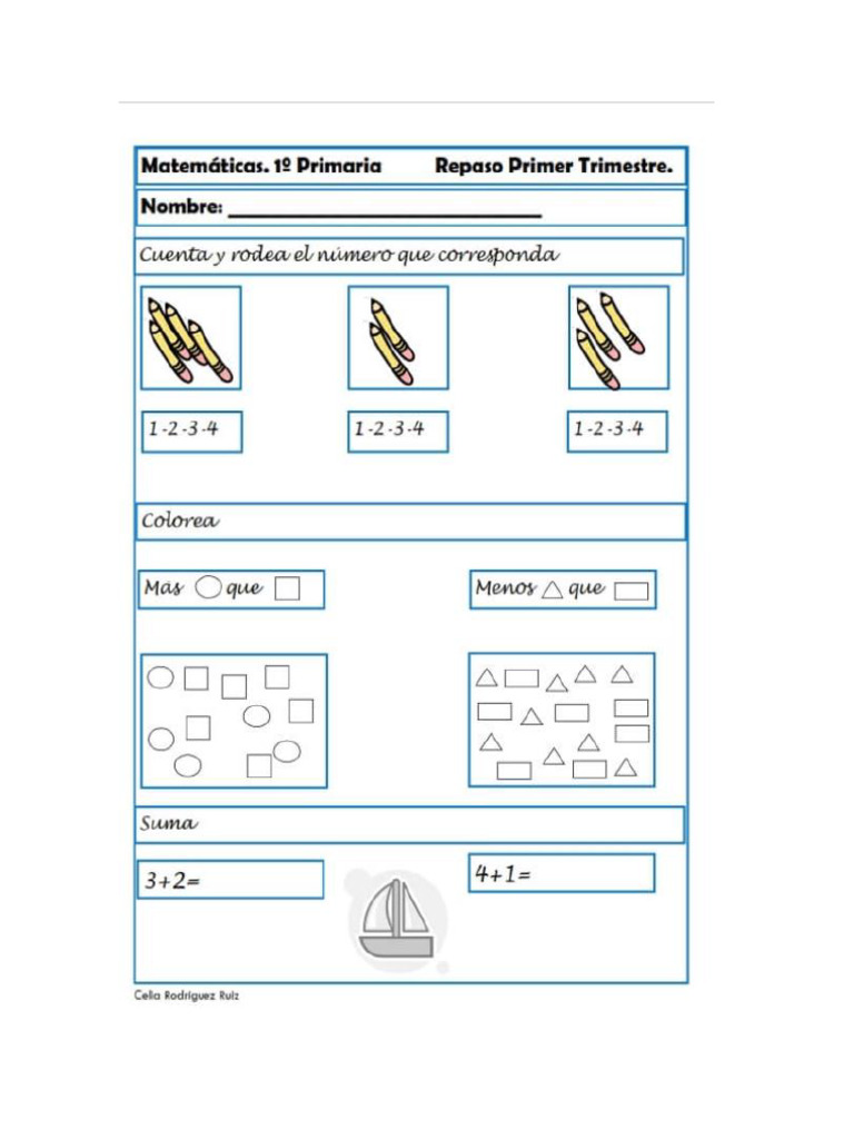Ejercicios de Primaria Matematicas | PDF