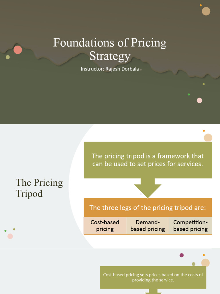 Foundations of Pricing | PDF | Pricing | Demand