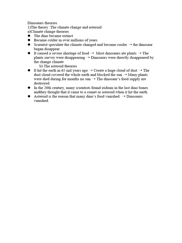 Dinosaurs Theories | PDF | Young Adult