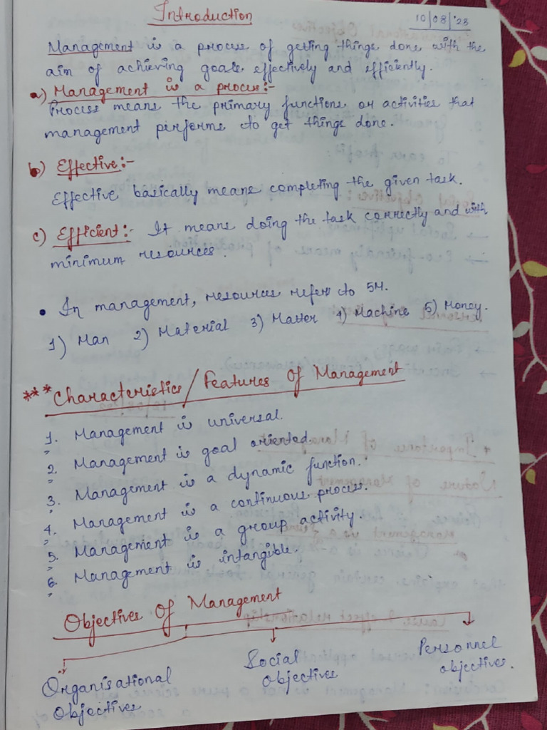 POM Till Module 3 | PDF