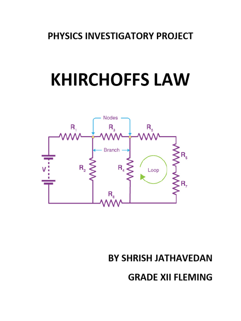 Physics Investigatory Project | PDF