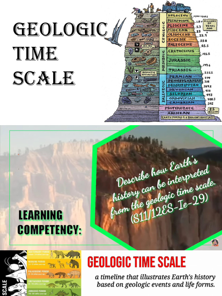 Week 13 Geologic Time Scale | PDF
