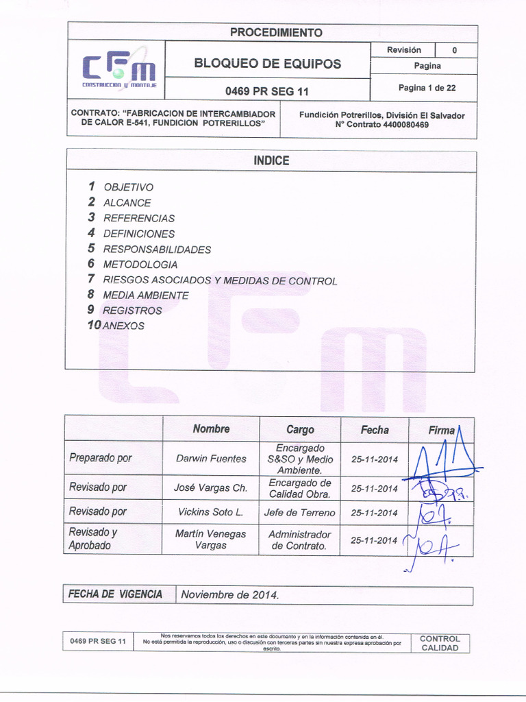 Bloqueo de Equipos Aprobado Por DSAL | PDF