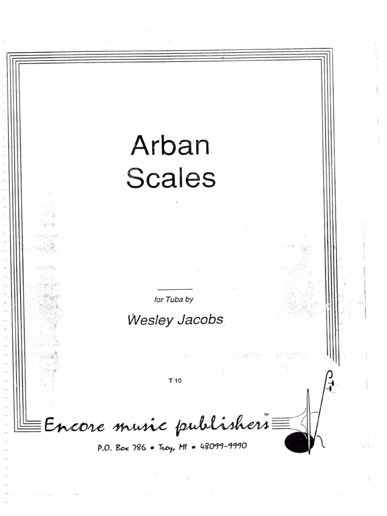 Arban Scales | PDF