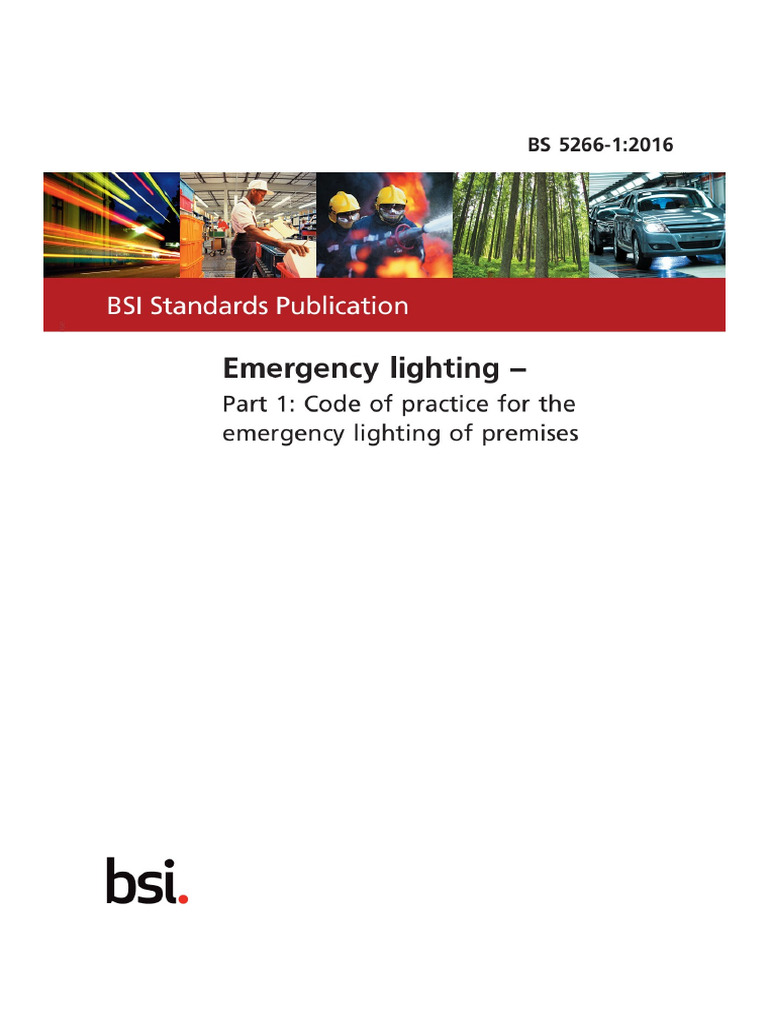 BS 5266-1 2016 | PDF