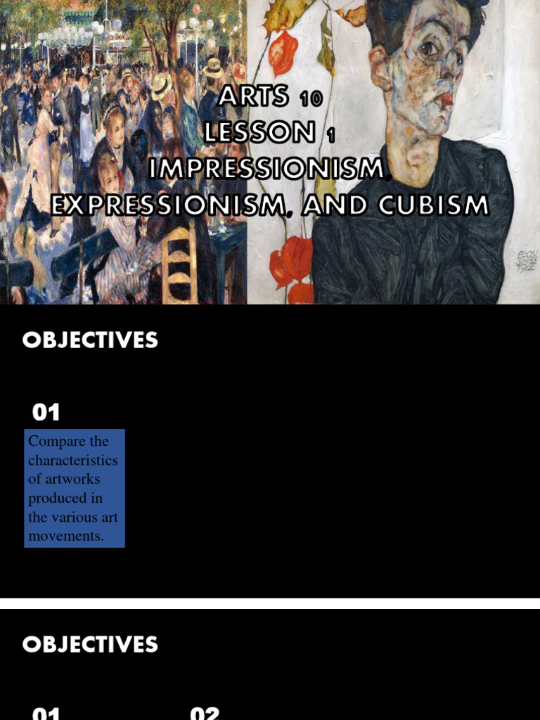 Arts 10 Lesson | PDF | Cubism | Impressionism