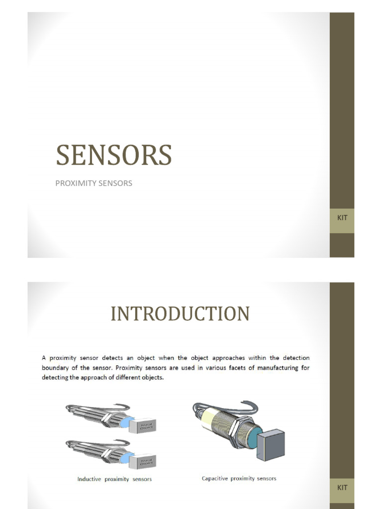 Sensors | PDF | Manufactured Goods | Electromagnetic Radiation