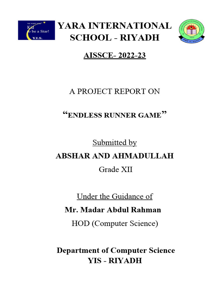 Abshar and Ahmadullah Comp Project Report Final 2 | PDF | Sql | Python (Programming Language)