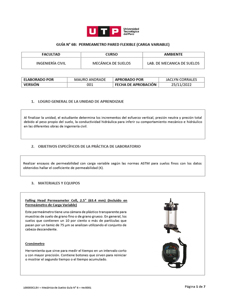 100000C13V-GUIA N°6B-LABMECAN01-PERMEAMETRO PARED FLEXIBLE (CARGA ...