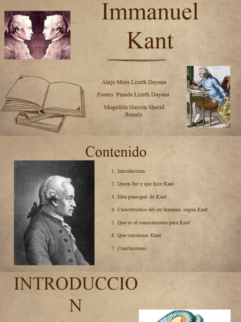Filosofia Kant | PDF | Immanuel Kant | Conocimiento
