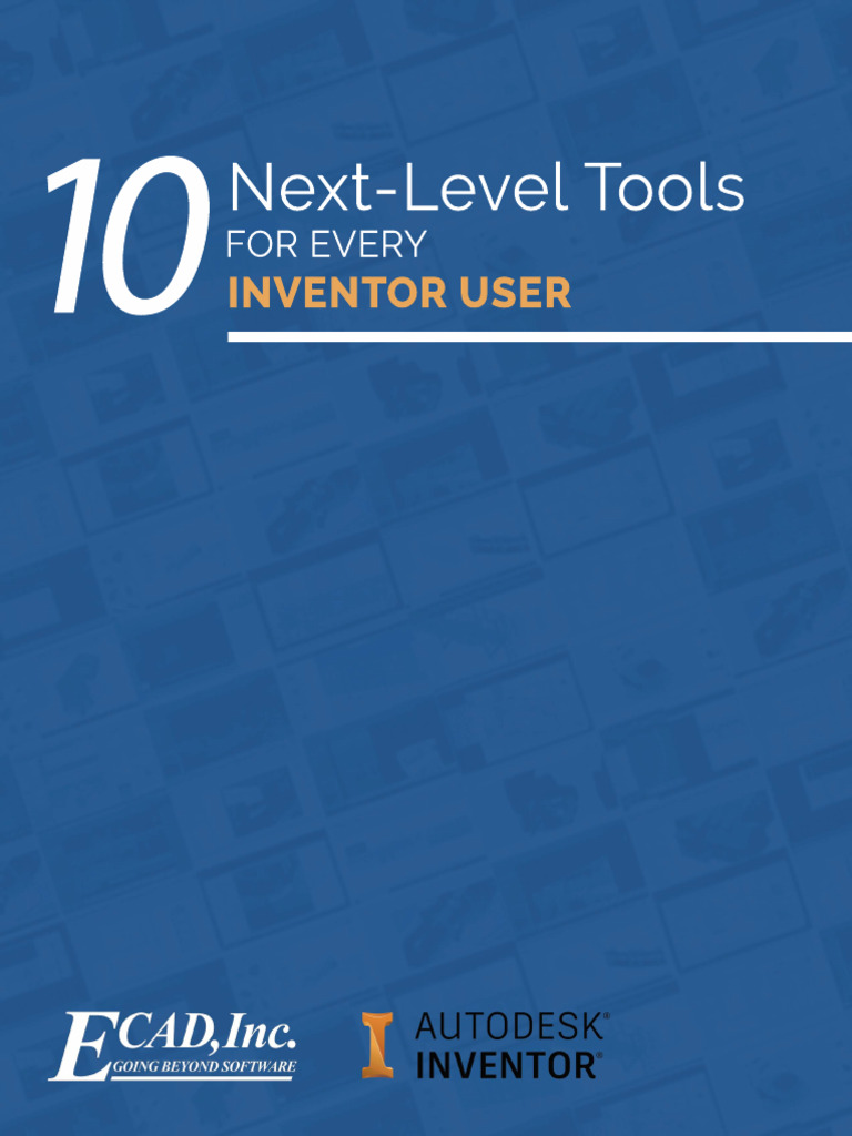 10 Next Level Tools For Every Inventor User E Book by ECAD | Download Free PDF | Auto Cad ...