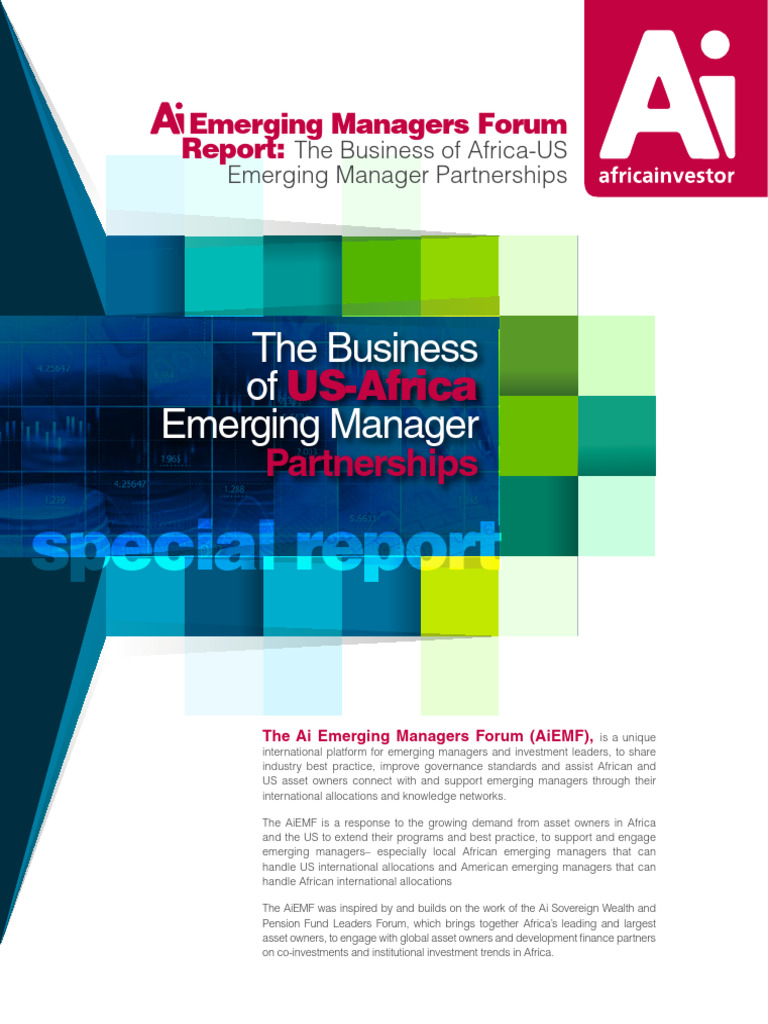Ai Emerging Managers Forum Report D8 | PDF | Investment Management ...