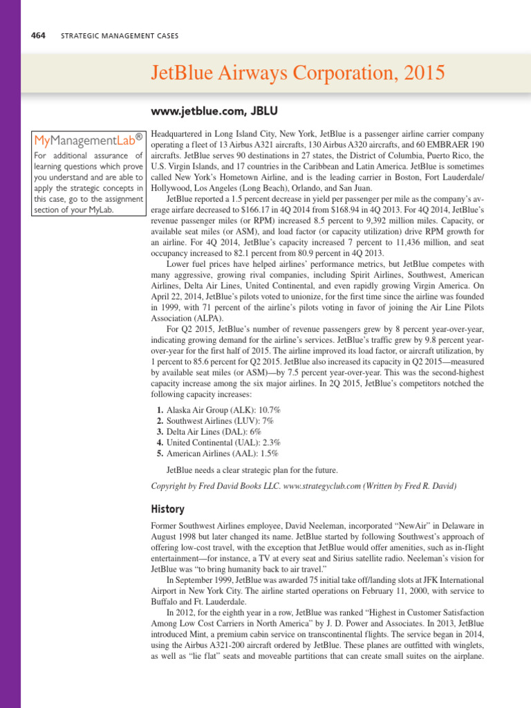Case 5 - Group 5 | PDF | Airlines | United Airlines