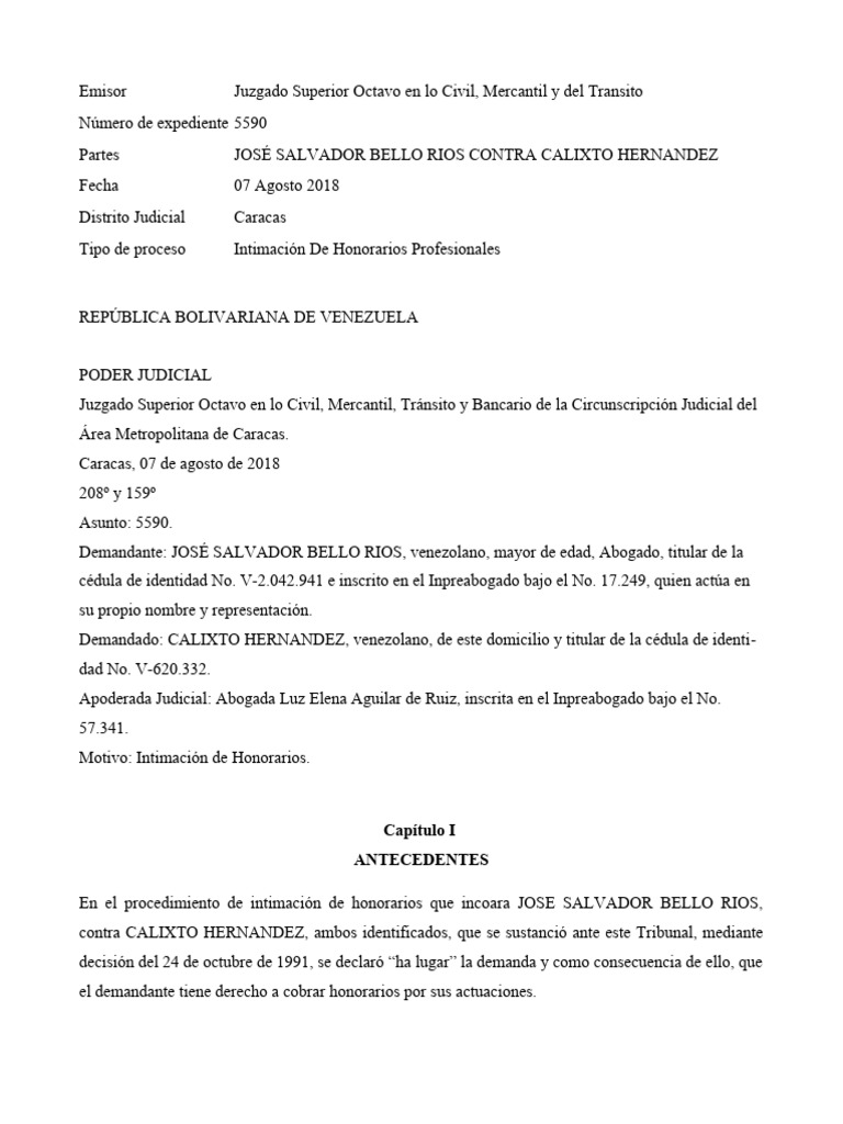 Sentencia de Prescripcion (Ejecutoria) | PDF | Sentencia (ley) | Estatuto de limitaciones