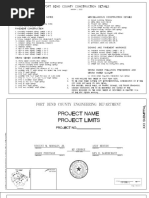 TxDOT Curb and Gutter Standards | PDF | Concrete | Sidewalk