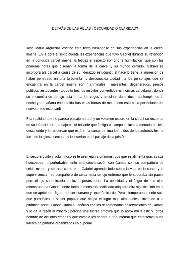 Documento Jhon | PDF | Prisión