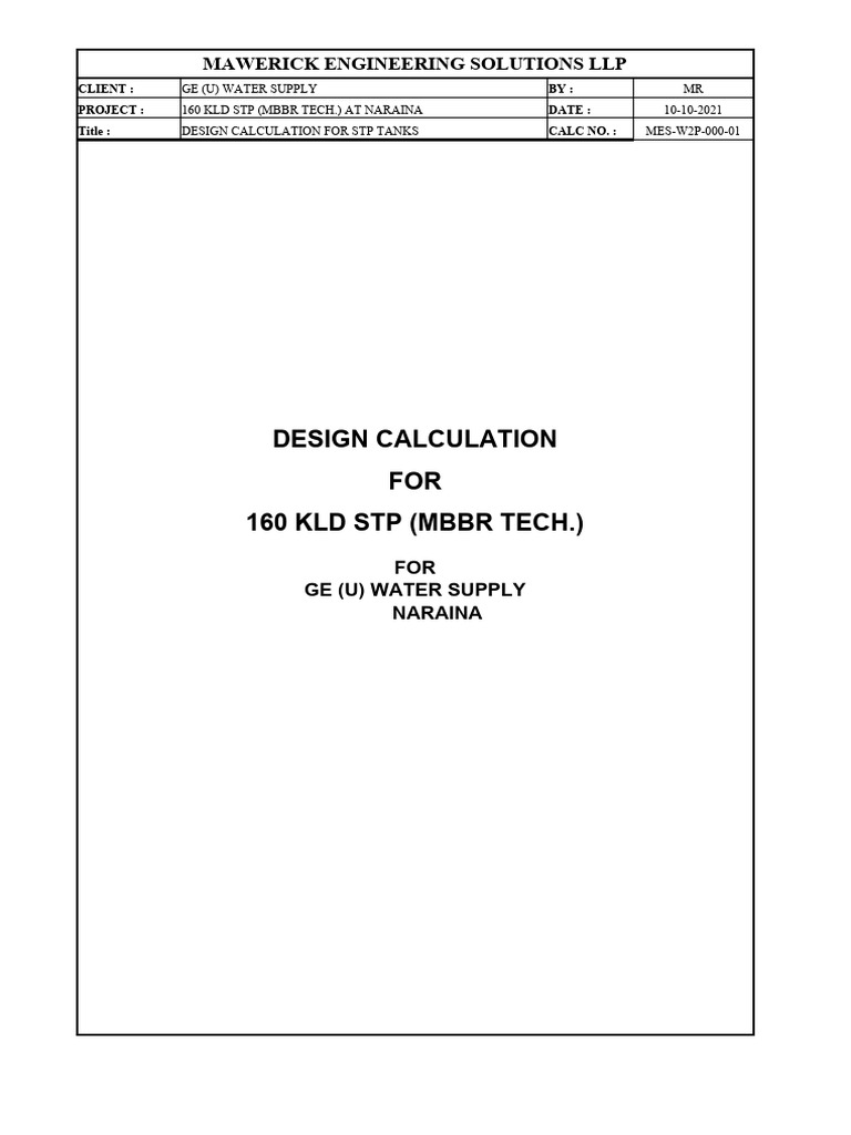 STP Tank Design - R0 | PDF | Bending | Stress (Mechanics)